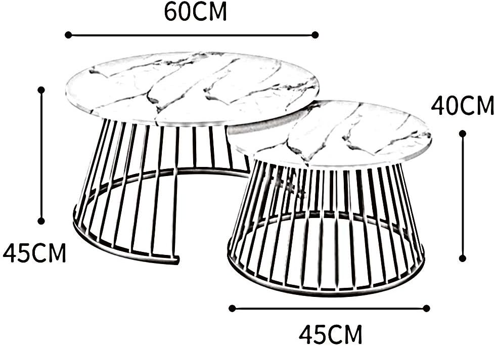 Scarlet Conical Centre Nesting Tables Set,”center tables for living ...